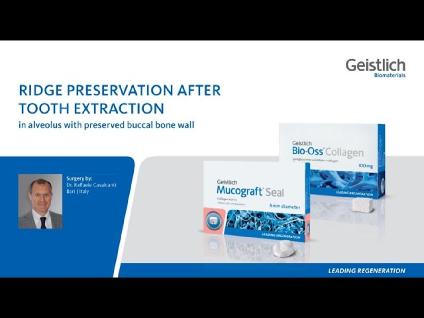 Geistlich USA: Downloads Dental Professionals