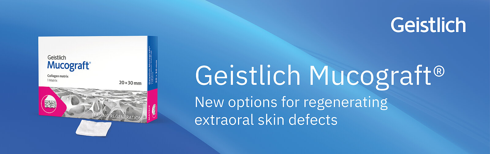 Geistlich USA: Innovative skin graft alternative for face, head and ...